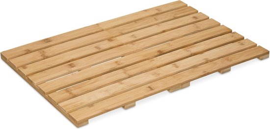 Badmat Bamboe - Antislip Douchemat - Geschikt voor Binnen & Buiten - 1 ...