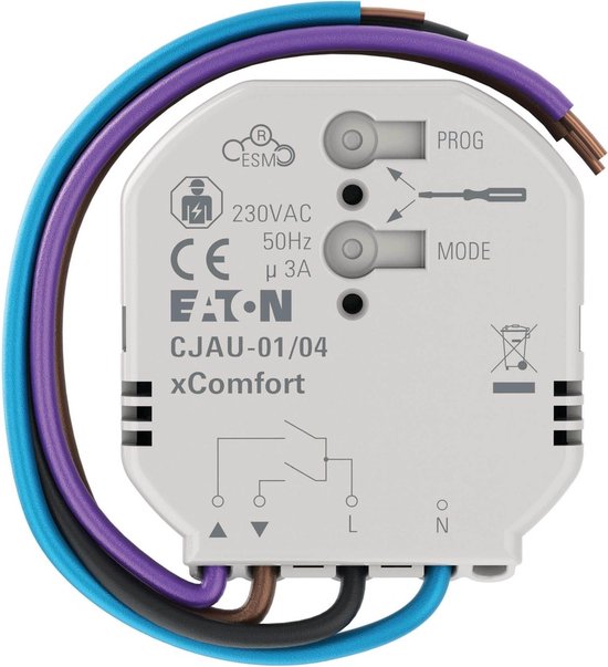 Flush Mount Shutter Actuator 3A 230V - EP-500362 - E3YTP | bol