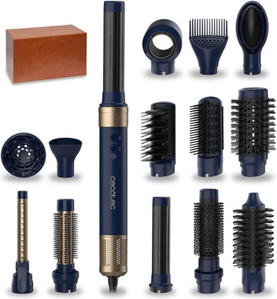 CECOTEC® Airstyler - Airstyler Met Accessorie - Haar Fohn - Haarborstel ...
