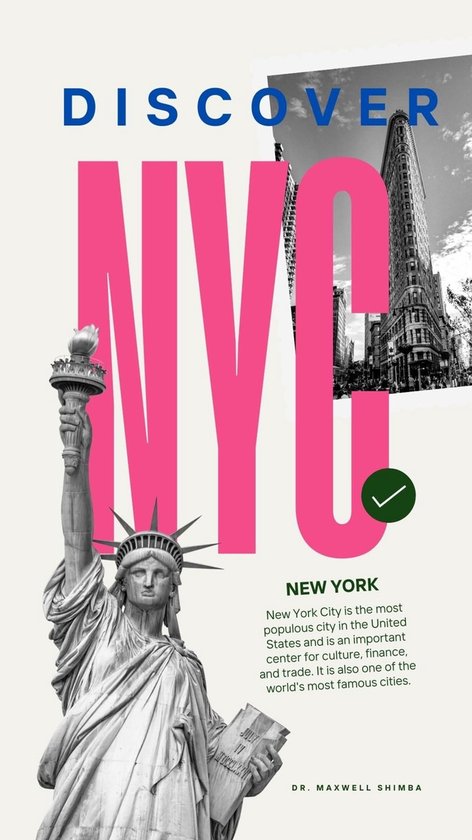 Discover New York City (ebook), Maxwell Shimba | 9798348250935 | Boeken ...