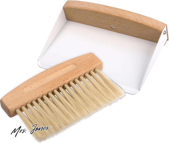 Mrs. Jones Mini Stoffer en Blik Draagbare Schoonmaakborstel - Draagbare ...