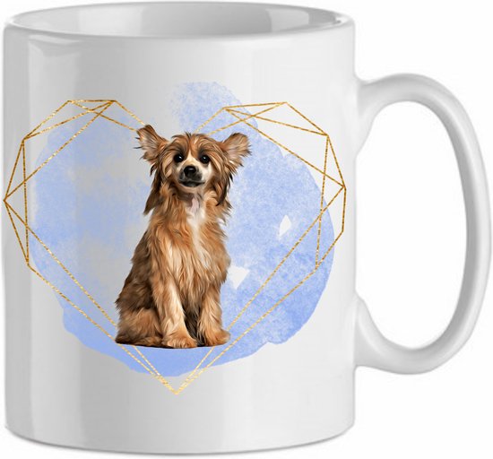 Mok Chinese crested 3-2 |Hond| Hondenliefhebber||Dog| Cadeau voor hem ...