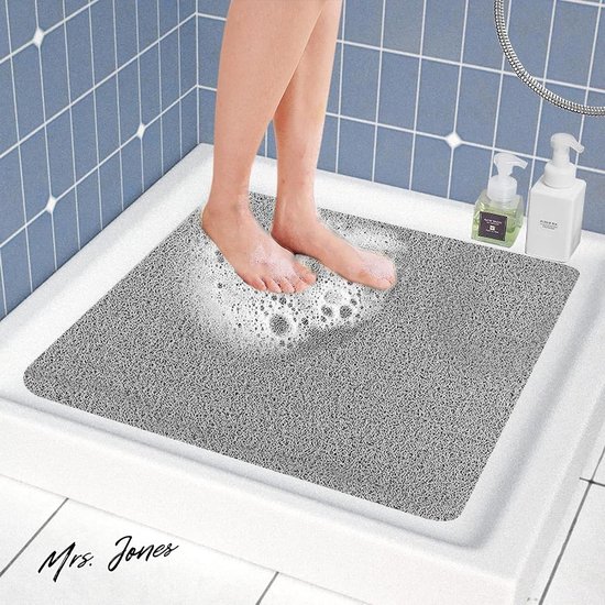Mrs. Jones Deluxe Douchemat antislip - 60x60 cm - Schimmelwerend ...