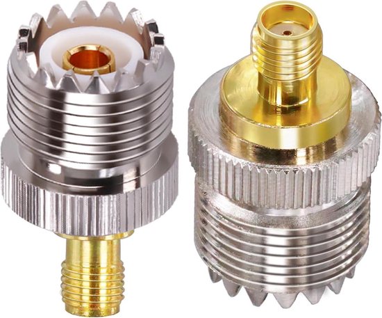 SMA naar PL259 Adapter - SMA bus naar UHF - 2 stuks | bol