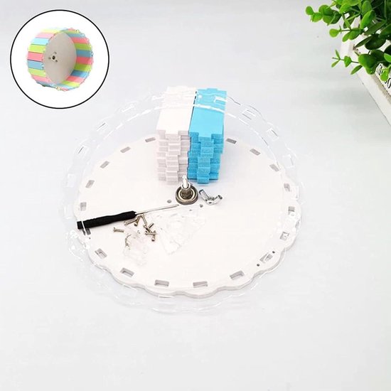 Mrs. Jones Loopwiel Voor Hamster Stil Hamsterwiel Loopwiel Voor Chinchilla's Egels... | bol