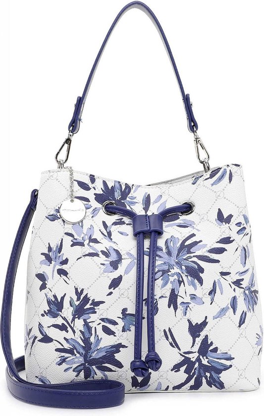 Tamaris Handtas Anastasia Flower Bucket Bag Flower Wit | bol