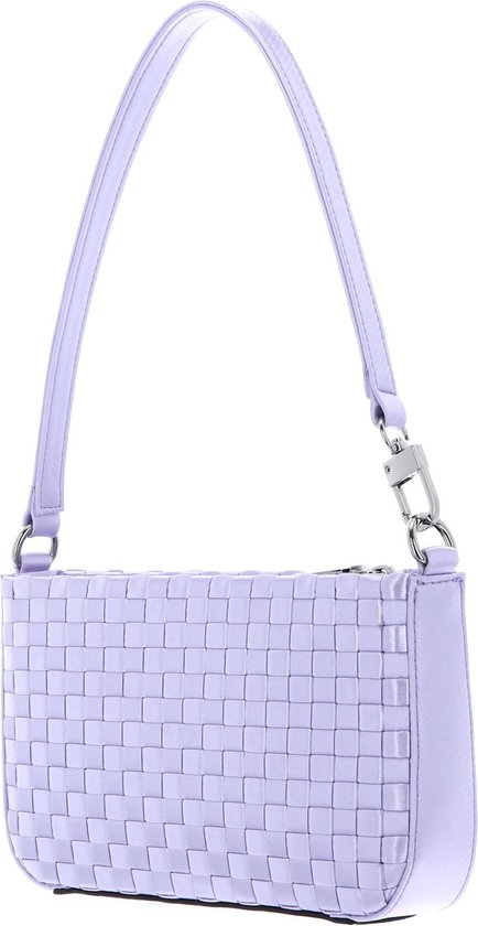 GUESS Schoudertas Twiller Mini Top Zip Shoulder Bag Lavender Paars | bol