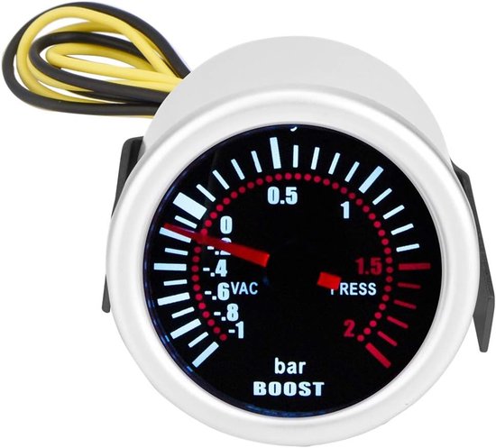 Turbo Boost Meter, 2" Auto Universele 12V LED Digitale Turbo Boost PSI ...
