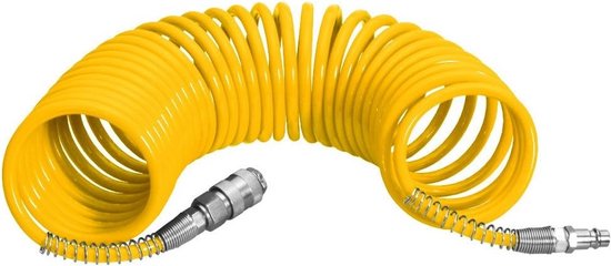Spiraal Persluchtslang 10 Meter - 8/5 mm Diameter - Inclusief ...