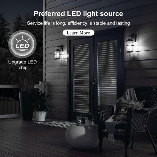 Pack van 6x E27 LED Lamp met Bewegingssensor - Koud Wit (6500K) - Energiebesparend | bol