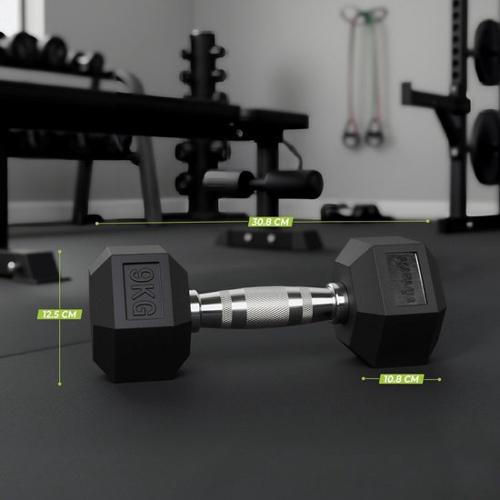 Zesdelige Halter Set - Krachttraining Dumbbells voor Thuis en ...