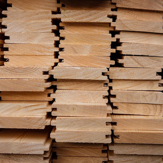 Larix Hout Vierzijdig Geschaafde Randbalk 120x120 mm Lengte 80 cm ...