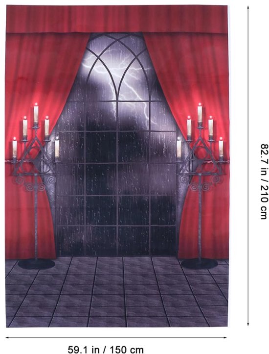 Halloween creep photography background Halloween castle photography ...