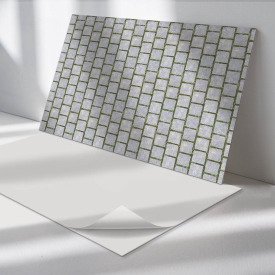 Wallfluent Vinyl Wandpaneel - Bakstenen muurpatroon Zelfklevend ...