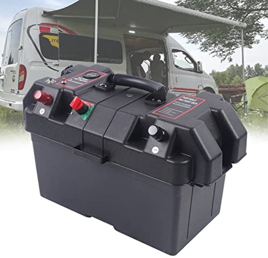 Accubox met Dubbele USB-aansluiting voor Real-time Spanningsbewaking ...