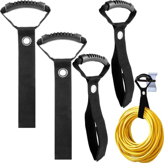 4 pieces extension cable organiser met handvat - 50 x 705 mm ...