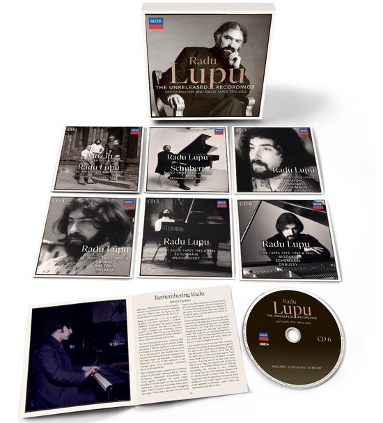 Radu Lupu - The Unreleased Recordings: Decca Masters And Radio Tapes ...
