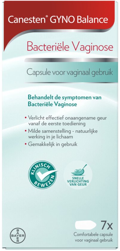 Canesten Gyno Balance Capsules - 2 x 7 capsules - Voordeelverpakking | bol
