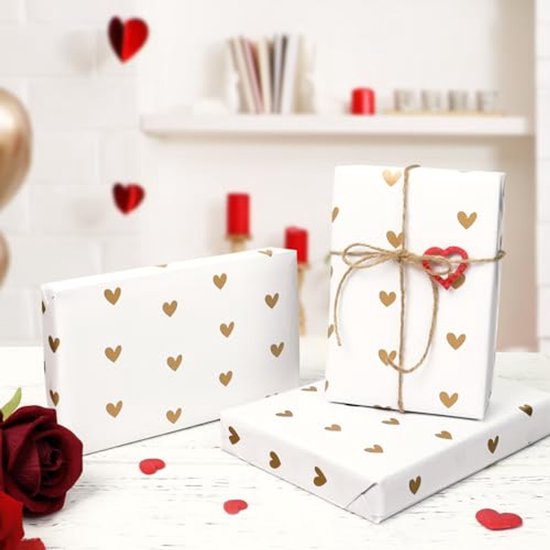 4 sheets of 50 x 70 cm gift wrapping paper | bol