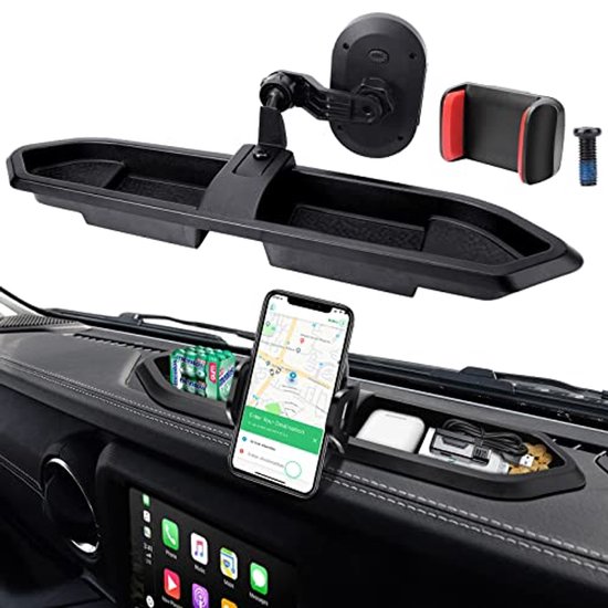 Verbeterde telefoonhouder voor Jeep Wrangler en Gladiator - Multi-Mount ...