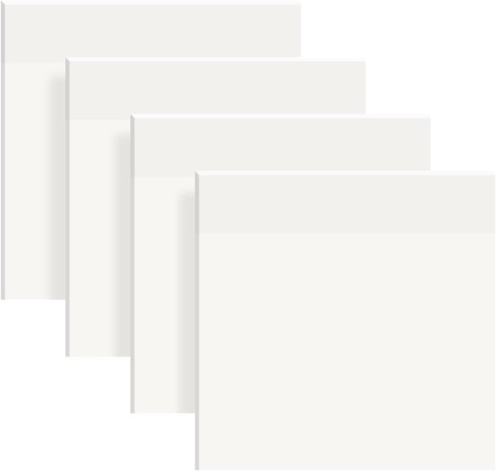Sticky notes - Transparante Sticky Notes - 75 * 75mm - 200Pcs - Self ...
