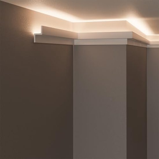Led-frame voor plafond- en wandverlichting - 4 meter indirecte LED ...