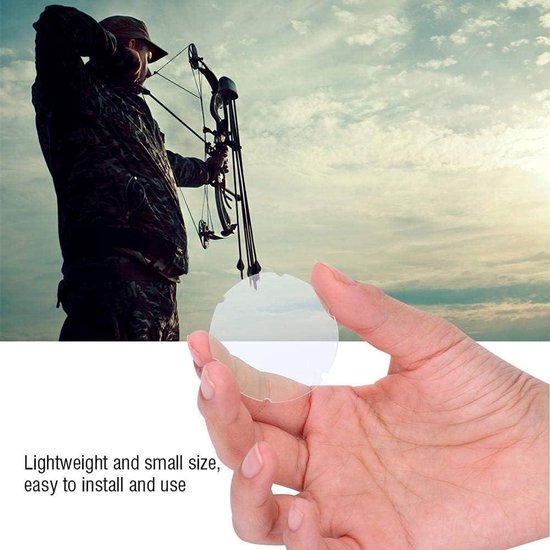 Professionele Boogschieten Sight Lens - Platte Glas - Compound Boog ...