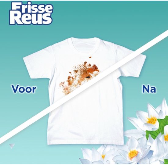 2 x Frisse Reus - Vloeibaar Wasmiddel - Lotus - Witte Was - 77 ...