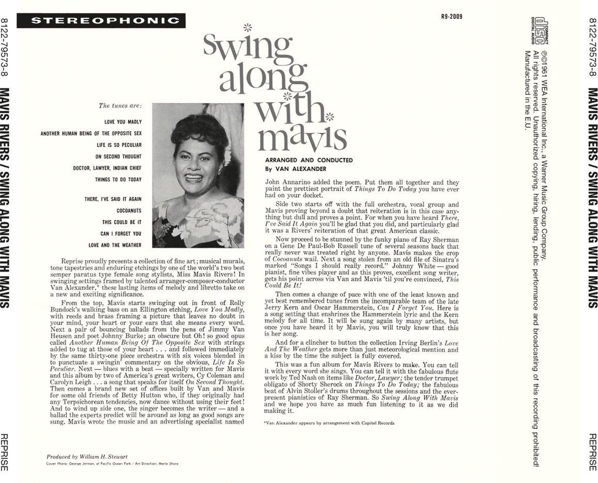 Sing Along With Mavis, Mavis Rivers | CD (album) | Muziek | bol.com