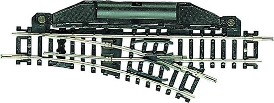 22255 N Fleischmann rails (zonder ballastbed) Wissel, Rechts 104.2 mm 24 ° 194.6 mm | bol.com