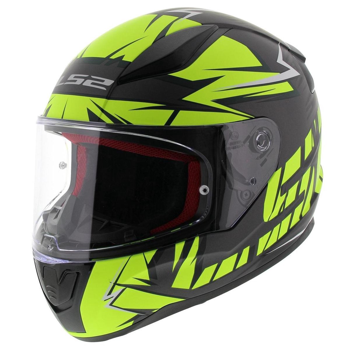 LS2 FF353 Rapid Cromo mat zwart geel | bol.com