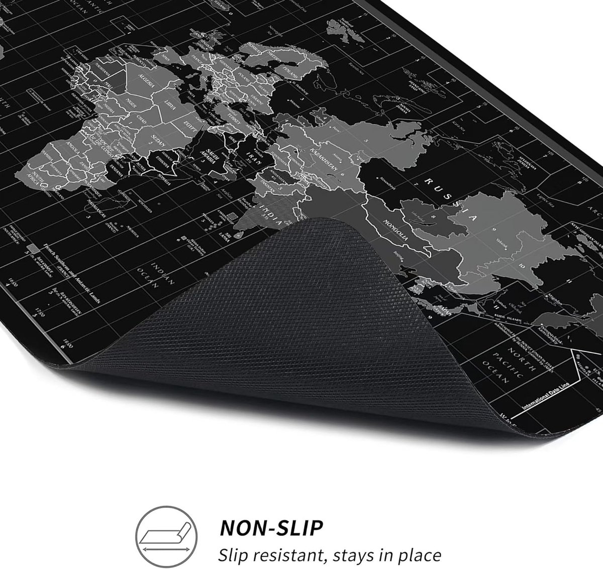 grote muismat voor bureau, 75 x 36 cm, muismat XXL, voor thuiskantoor, gaming werk,... | bol