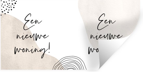 Muurstickers - Sticker Folie - Quotes - Nieuwe woning - Verhuizen ...