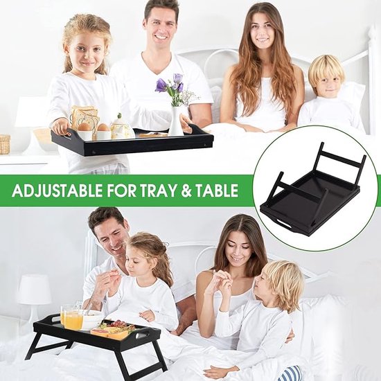 Foldable Tray - Ontbijt dienblad / opvouwbaar dienblad 39.9D x 52.1W x ...