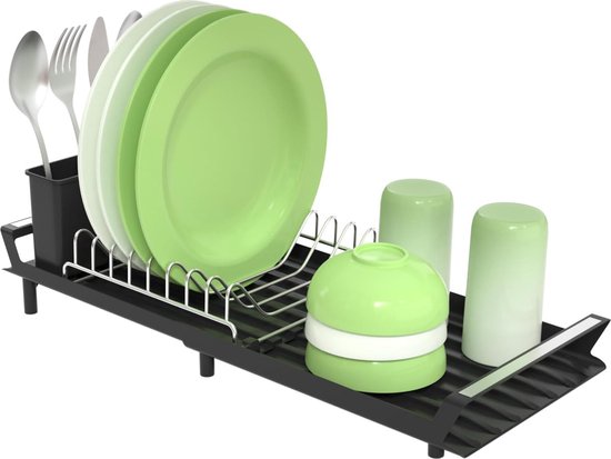 Afdruiprek klein, uittrekbaar servies, uittrekbaar met afdruipbak ...