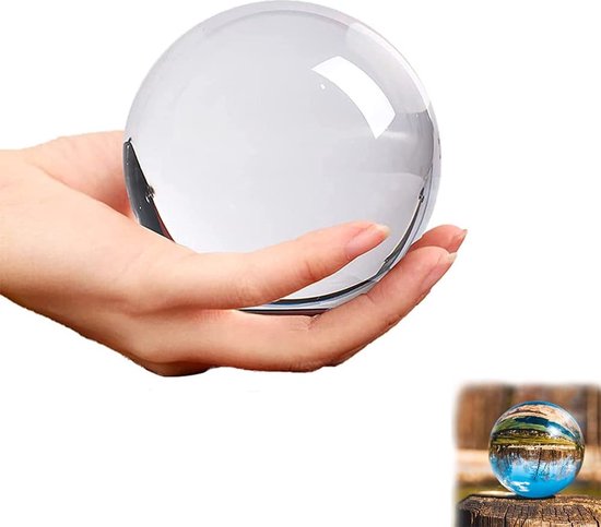 K9 kristalbal, fotografie-heldere kristalbal, glazen bol fotografie, K9 glazen bol... | bol