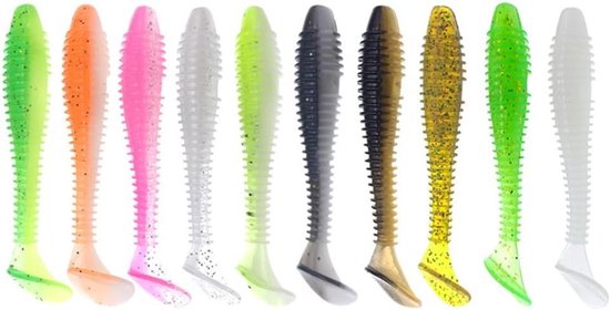 JGS Premium - Set van 50 stuks PVC Plastic Visaas 55MM voor Zoetwater ...
