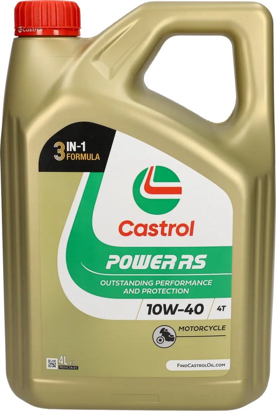 Castrol Power RS 4T 10W-40 4 Liter | bol