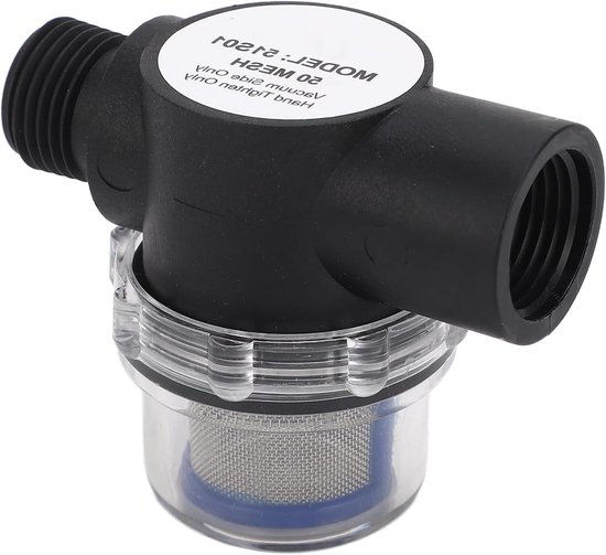 1/2 inch Inline filter met interne schroefdraad voor waterpomp ...