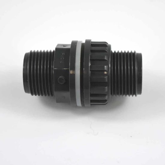 PVC Doorvoer Kleefmof, 25mm, 1 Duims, PN10 | bol