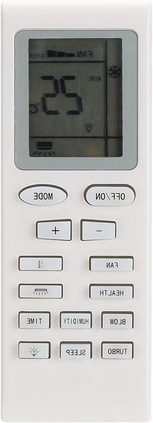 Allecto Plus - Universele Airconditioner Afstandsbediening - Vervanging - Eenvoudig in... | bol