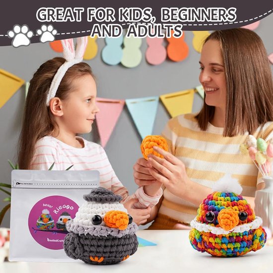 Allecto Plus - Complete haakset voor beginners met Amigurumi starterset ...