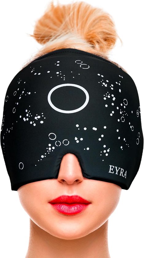 JERIX® Migraine Muts - Masker- Hoofdpijn - Zwart | bol
