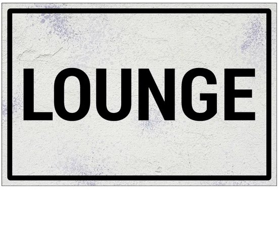 Lounge bord - Sign Again - 60 x 40 cm | bol