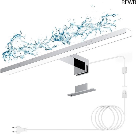 RFWR® Led Spiegellamp voor Badkamer met Schakelaar - 40 cm, 10 W ...