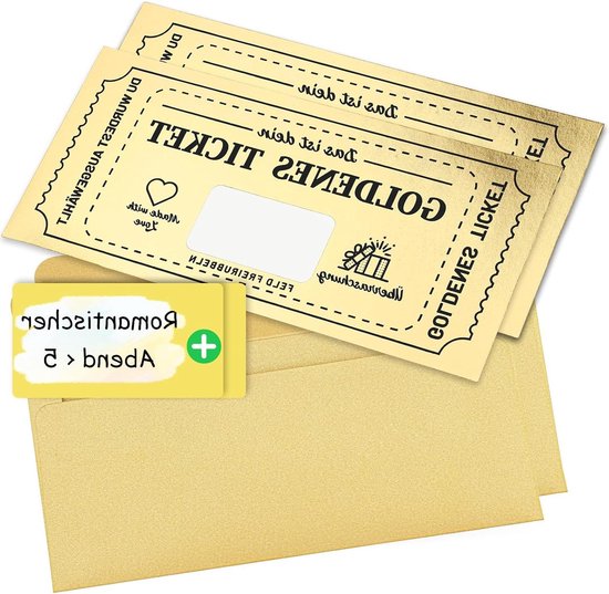Allecto Plus - 2x Gouden Ticket Cadeaubon Met Krasstickers ...