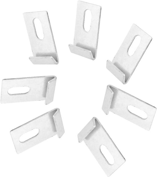 Zeynomax - 10 stuks Kas Base Clips - Metalen Haak Bevestigingen Set ...
