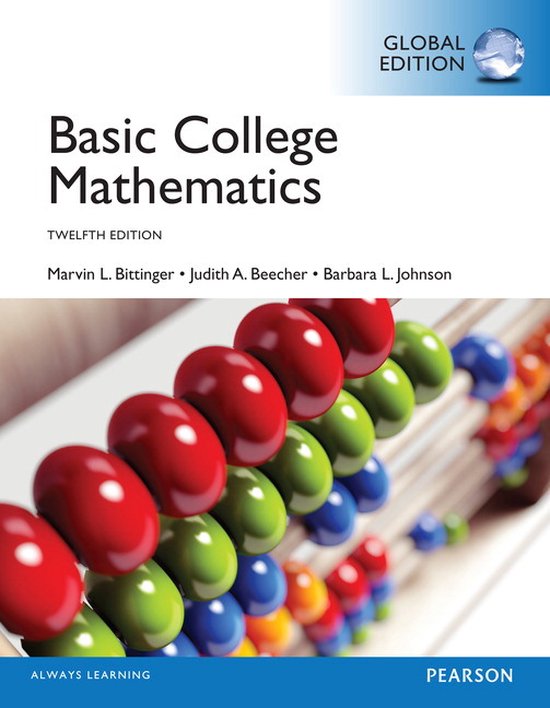 Basic Mathematics | 9781292057699 | Marvin Bittinger | Boeken | bol