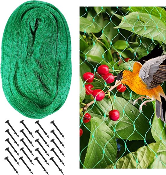Springos Vogelnet - Vogelgaas - Anti- Vogelnet - Ongedierte en ...