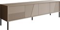 Meubella - TV-Meubel Davey - Beige - 190 cm | bol